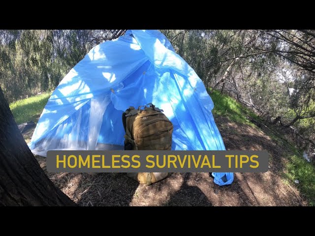How I survive being homeless (SURVIVAL TIPS) - SurvivalRelated