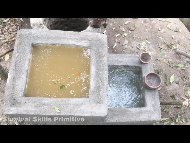 Primitive technology: searching for groundwater and water filter (water ...