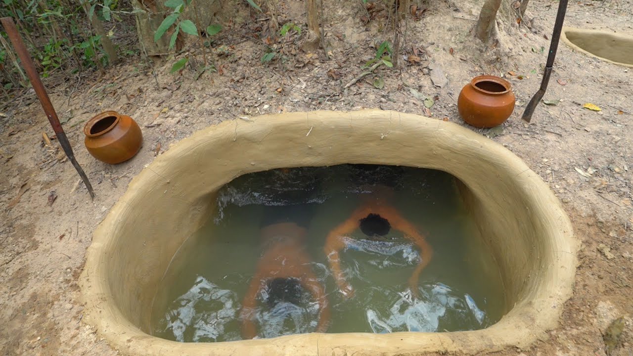 Build Survival Tunnel Underground Swimming Pools - SurvivalRelated
