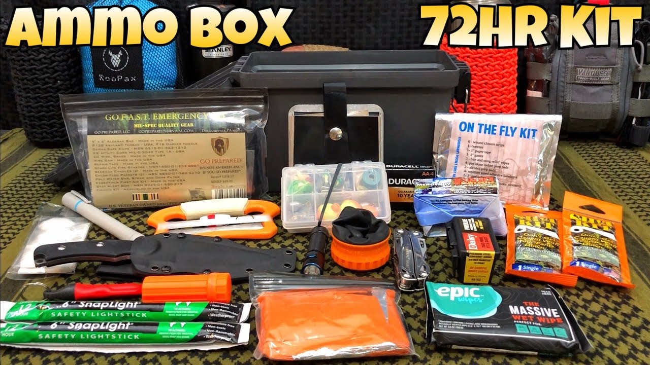 My $5 Ammo Box Survival Kit - SurvivalRelated