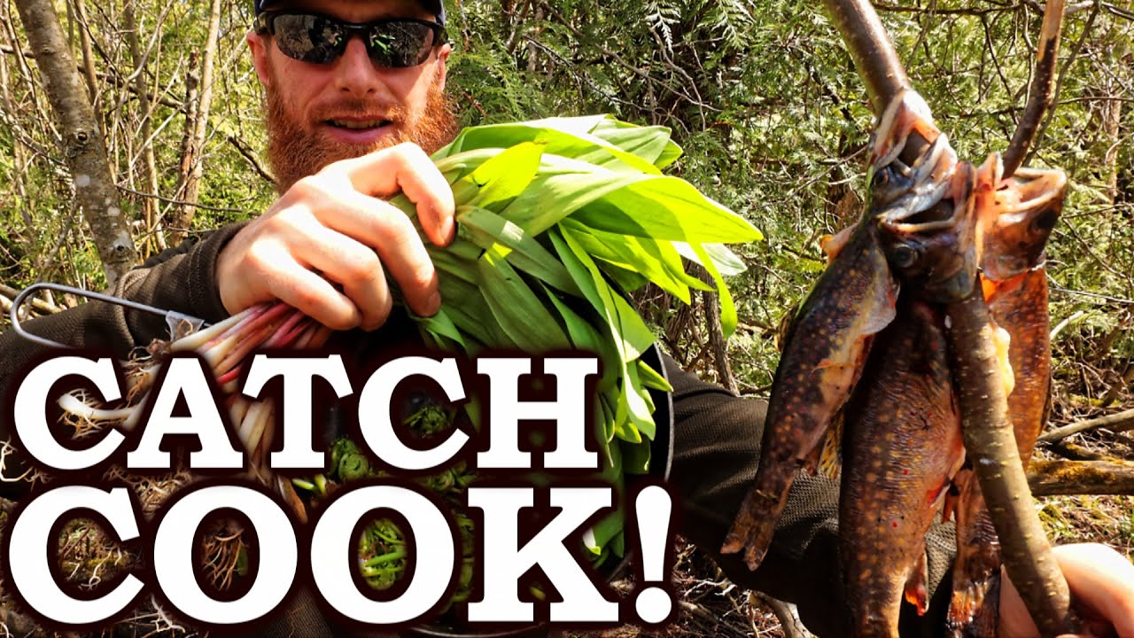 Eating Only What We Find in the Forest! | Catch and Cook Survival Challenge - SurvivalRelated