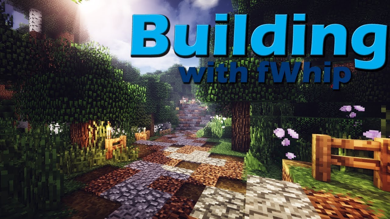 Building with fWhip :: TIMELAPSE Forest Road #036 Minecraft 1.12 ...